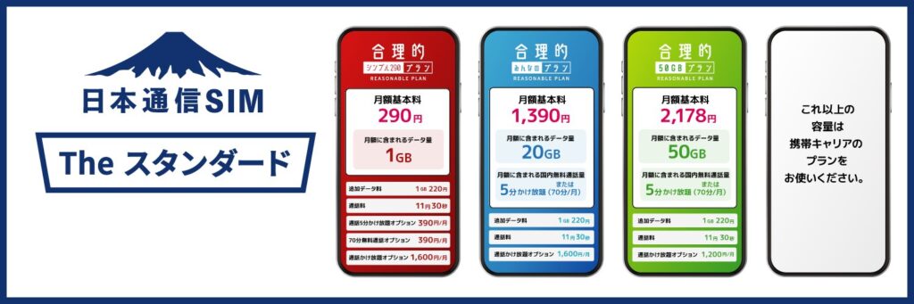 【2025年10月】月額500円以下のおすすめ格安SIM8選！基本料金0円の無料SIMや電話番号も使えるワンコインスマホも | すごい比較【格安SIMスマホ】